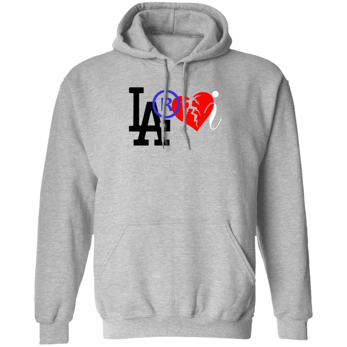 The Kid Laroi Merch Laroi Family Grey Hoodie - Snowshirt